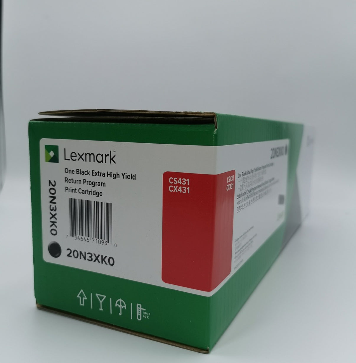 20N3XK0 20N3XC0 20N3XM0 20N3XY0 Lexmark Toner for CS/CX431 printer ...